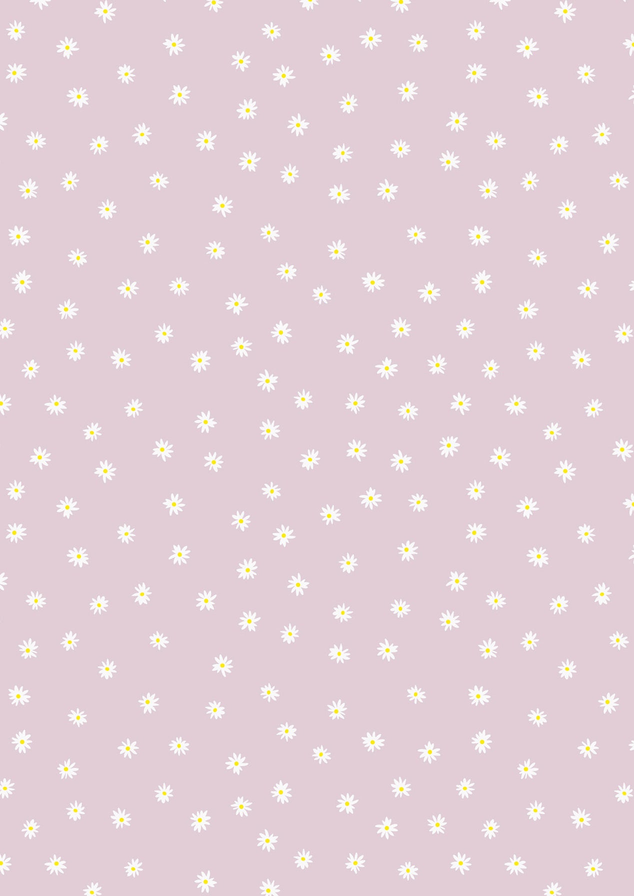The Secret Garden A705.2 daisies on muted lilac – Superior Sewing